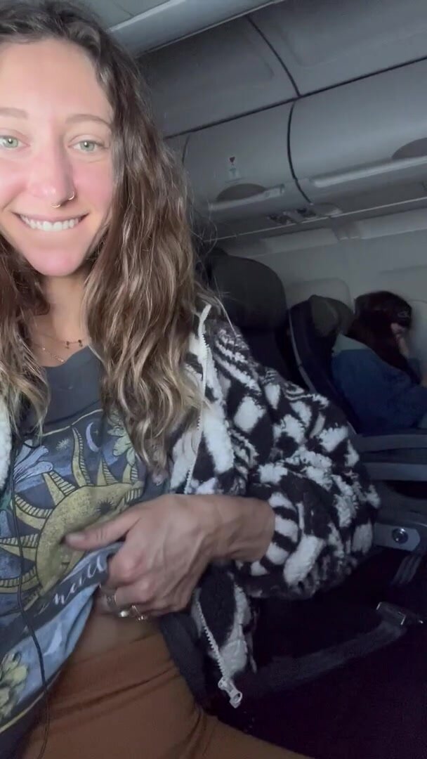 Flashing On The Plane