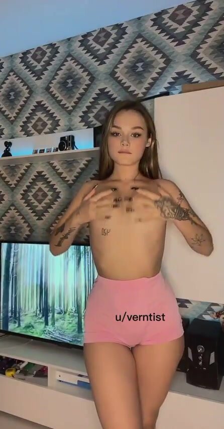 Jasmine Grey Panties Pulled Aside Porn